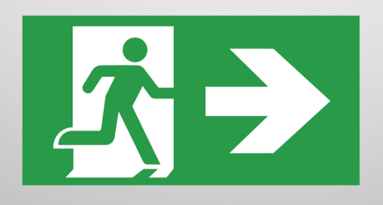 Right Legend for Orlight ORLEXTCW Exit sign – westcoastmep