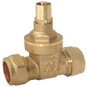 28MM BRASS LOCKSHIELD GATE VALVE – westcoastmep