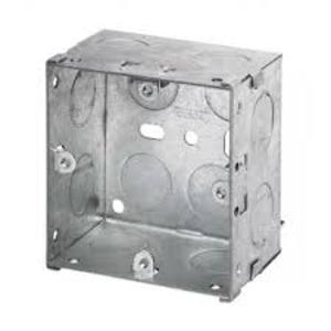 1 Gang Flush Metal Back Box (Single) 35mm – westcoastmep