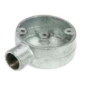 Galvanized Conduit Stop end Box - 25mm – westcoastmep