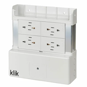 4 Way Outlet Distribution Box - White – westcoastmep
