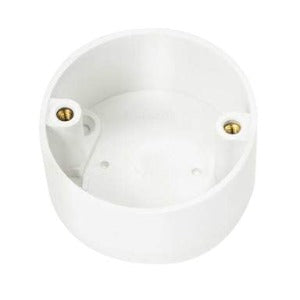 20mm PVC Conduit Plain Box White – westcoastmep