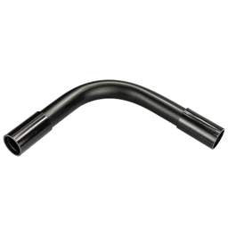 20mm PVC Heavy Gauge Normal Bend fitted with 2 Couplers Black ...
