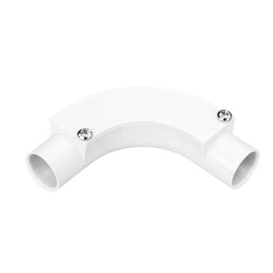 20mm PVC Conduit Inspection Bend White – westcoastmep