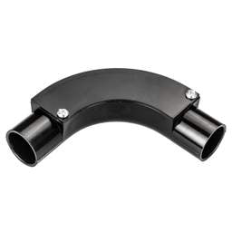25mm PVC Conduit Inspection Bend Black – westcoastmep