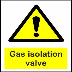 Gas Emergency Isolation Valve Label – westcoastmep
