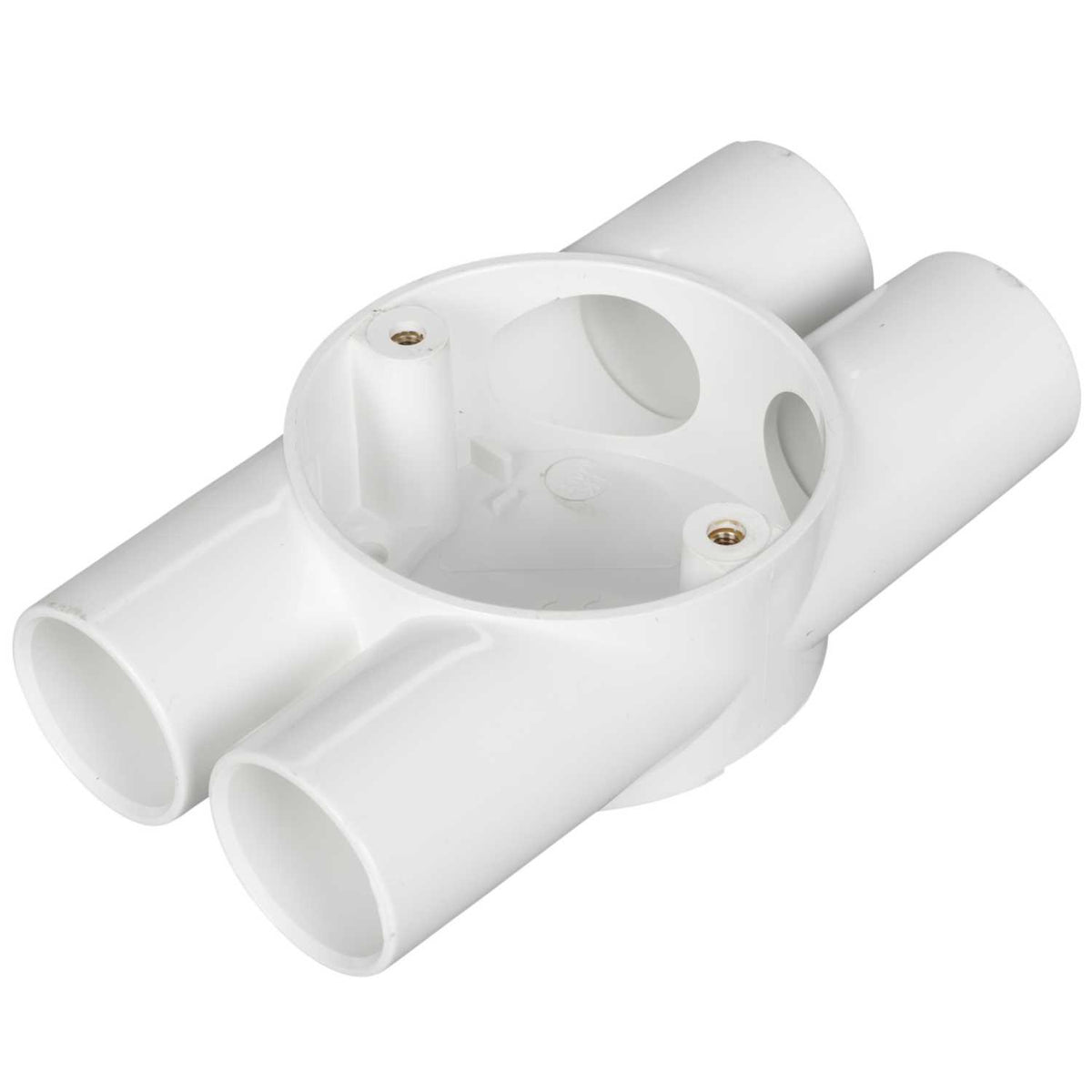 25mm PVC Conduit H Box White – westcoastmep