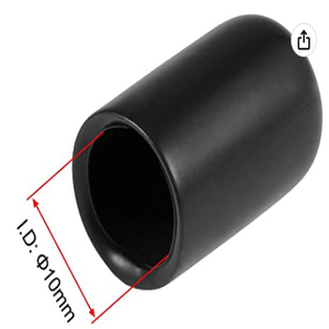 Rubber End Caps 10mm (50pcs) – westcoastmep