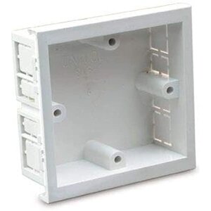 Dado Single Plastic Back Box – westcoastmep