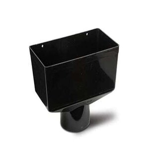 110MM BLACK RAINWATER HOPPER HEAD – westcoastmep